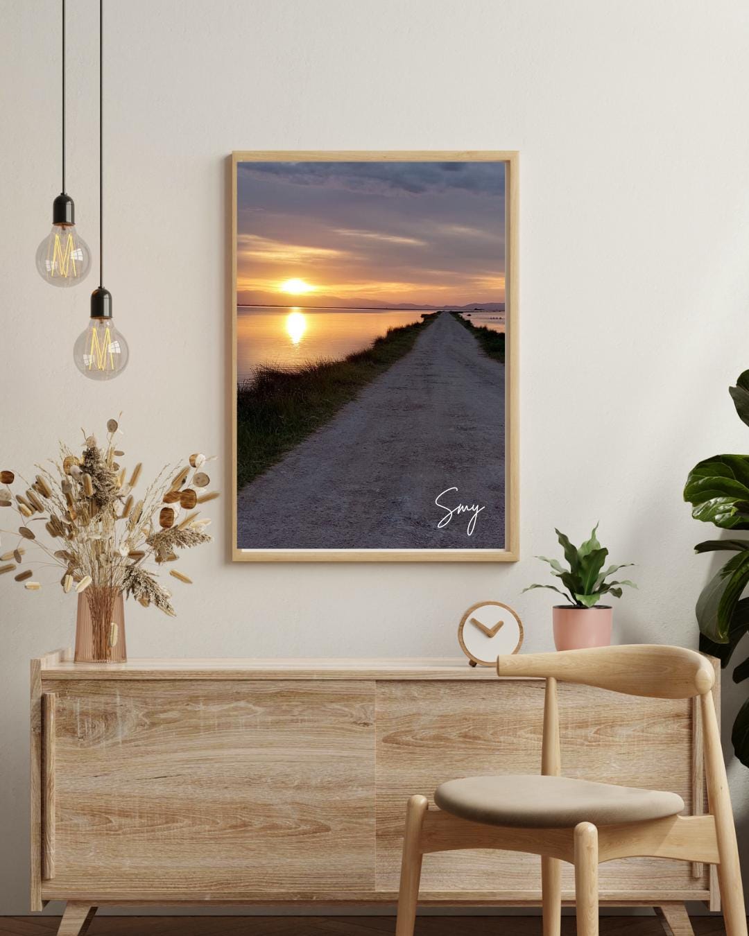 Sunset Print, Sunet Poster, Safari Poster, Sunset Printable Wall Art ...