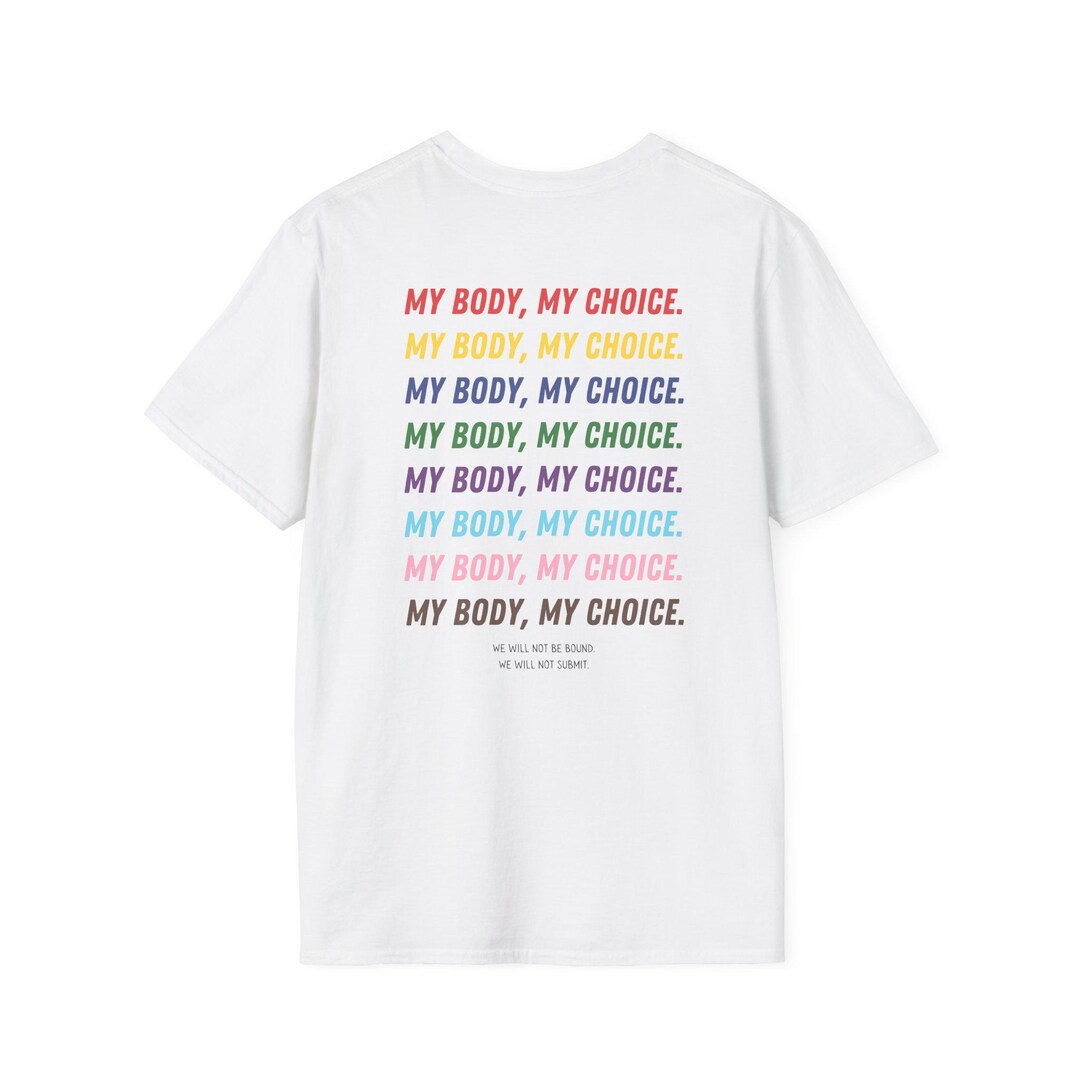 My Body, My Choice T-shirt Pride LGBTQ Tee, LGBTQ Rights Shirt, Pro ...