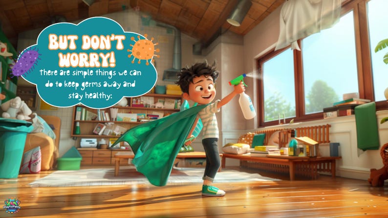 The Mystery of Invisible Germs (educational Video) - Etsy