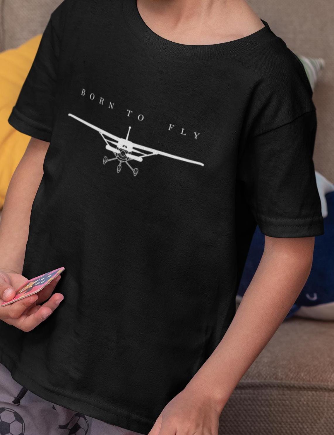 Pilot Shirt, Born to Fly Tee, Airplane Aviation Flight Lovers Outfit ...