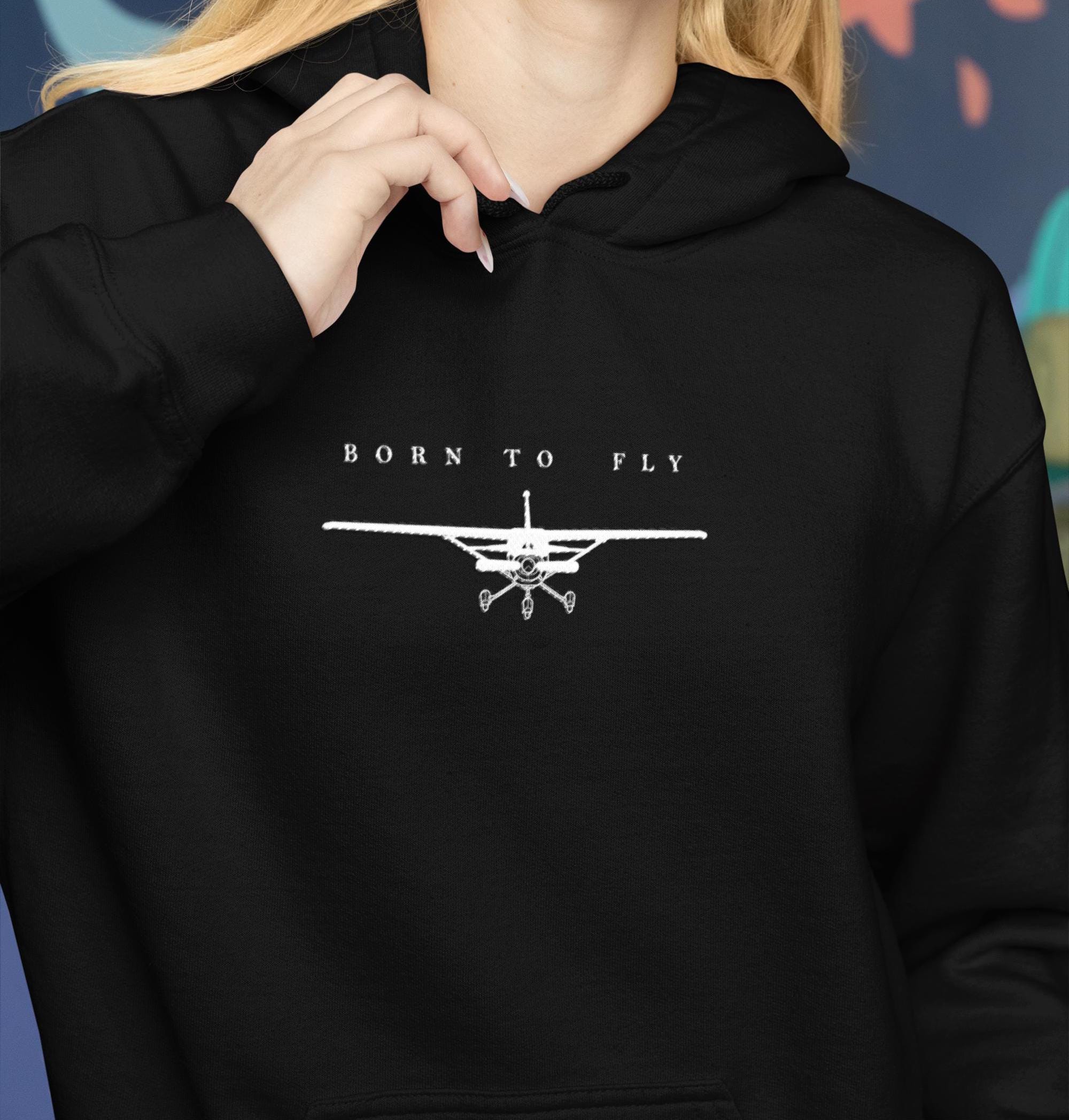 Pilot Shirt, Born to Fly Tee, Airplane Aviation Flight Lovers Outfit ...