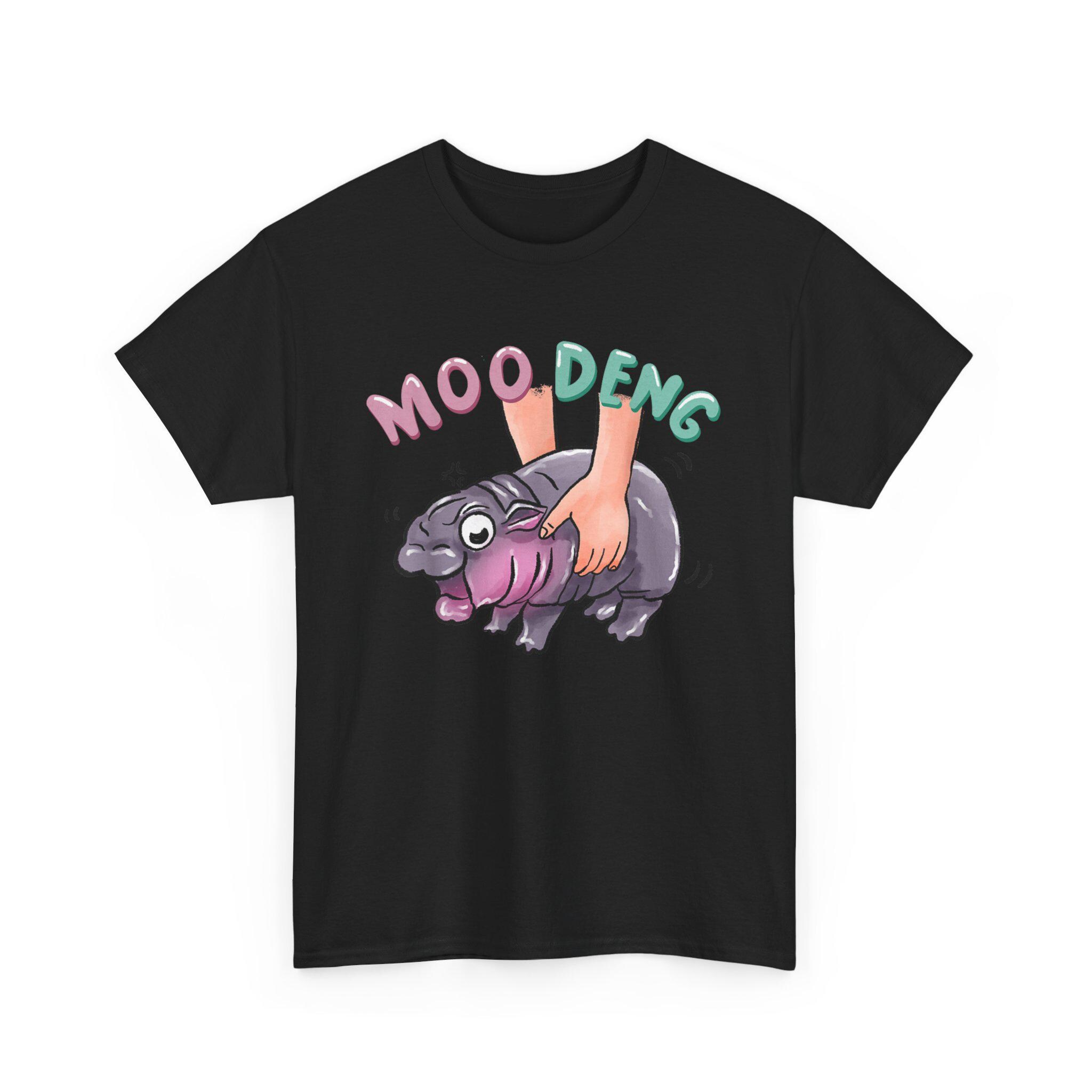 Moo Deng Shirt, Cute Baby Pygmy Hippo Moodeng Bouncy Pig Outfit - Etsy
