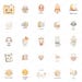 250 Kawaii Planner Icons PNG | Cute Daily Life Stickers | Pastel ...