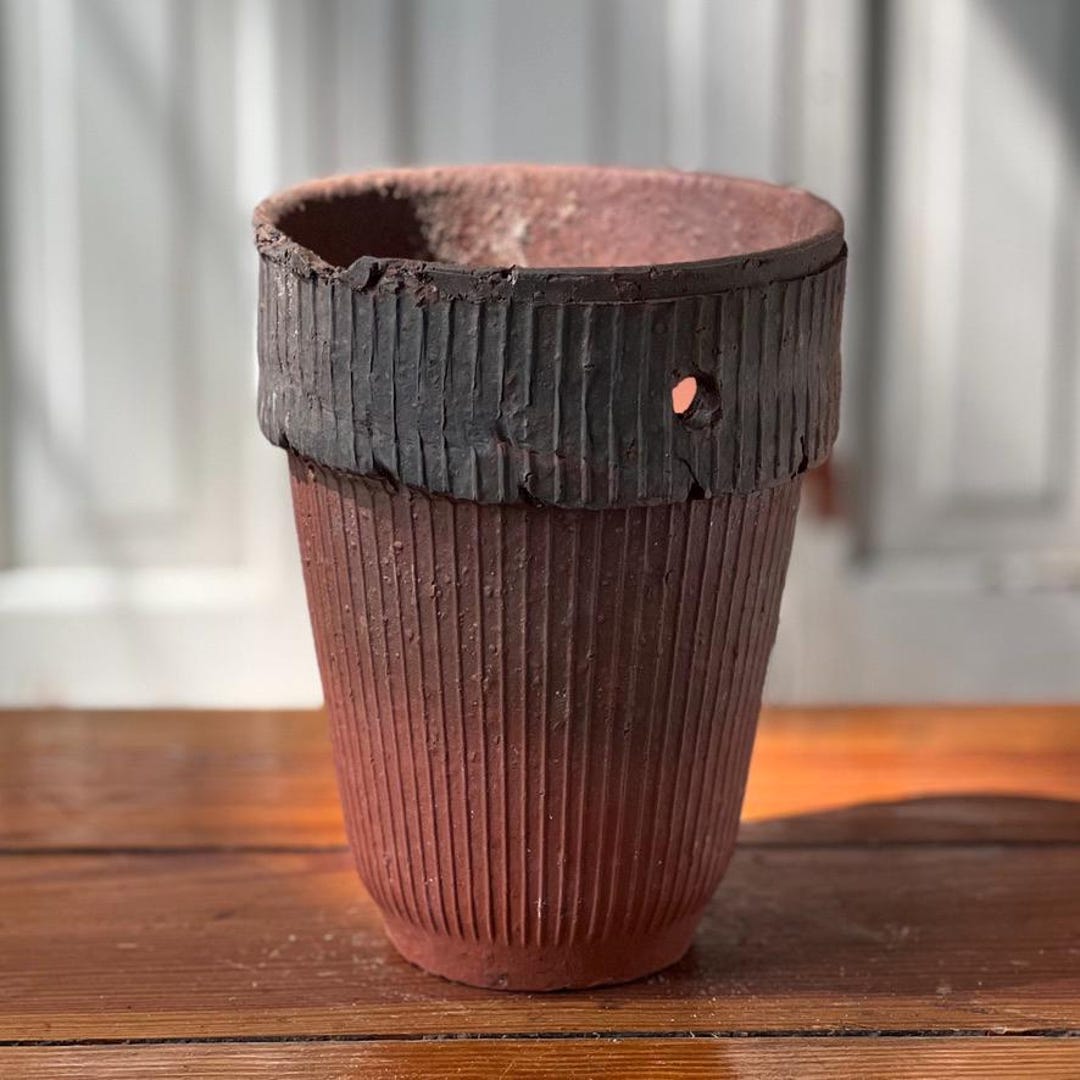 Early 1900s Terracotta Turpentine or Herty Pot - Etsy
