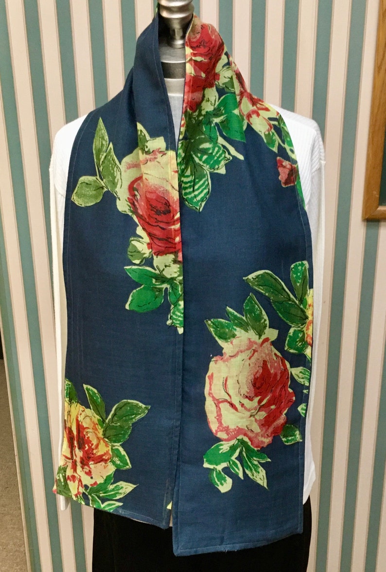 Simply Sheila Designs up Cycled Light Weight Wool Scarf 58" L by 8" W ...