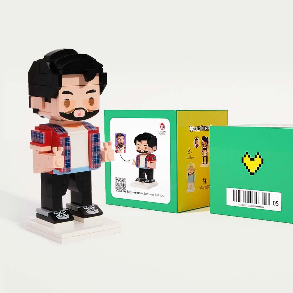 Personalised Full-body Wedding Brick Figurines, Custom Brick Figures ...