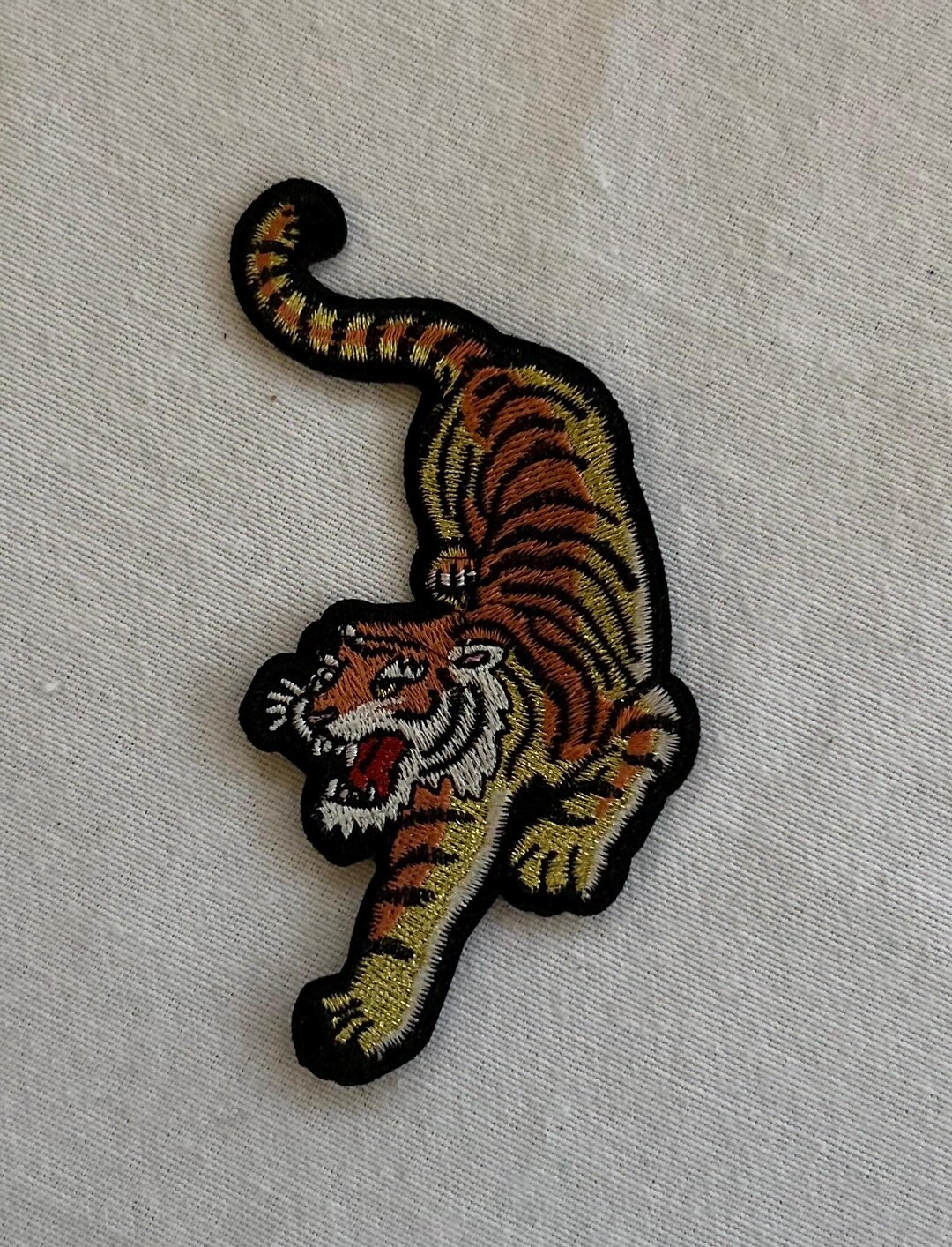 Vintage Truman Tiger Iron-on Patch, Small Patch, Embroidery Patch, Custom Made, Trucker Hat ...