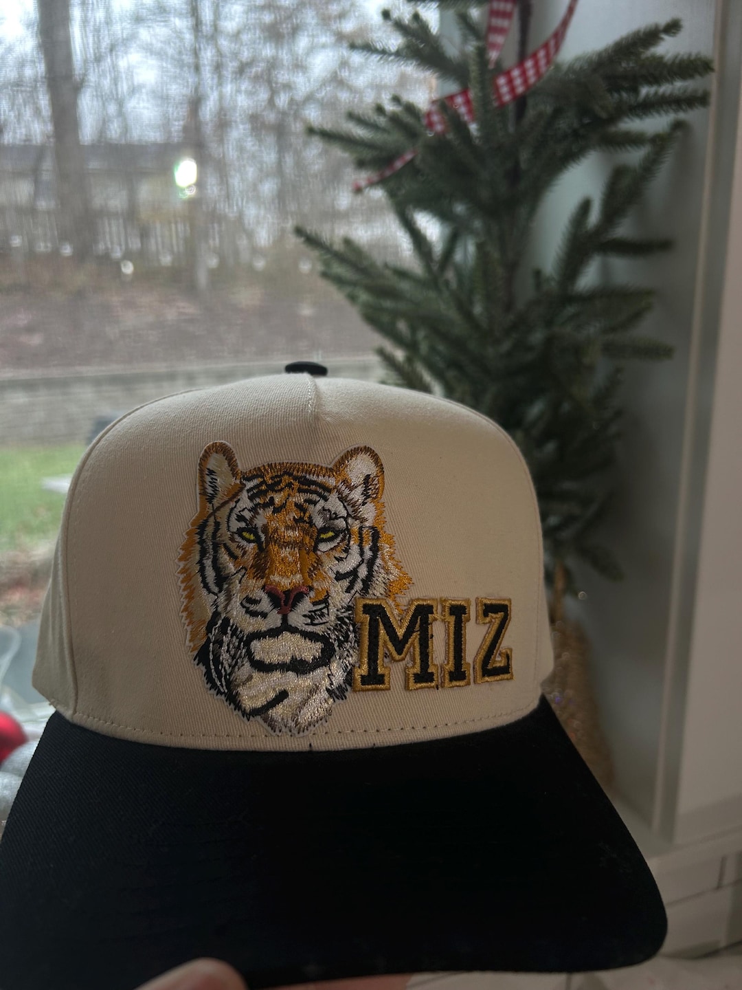Mizzou Trucker Hat: Tiger Embroidered, Black and Gold - Etsy
