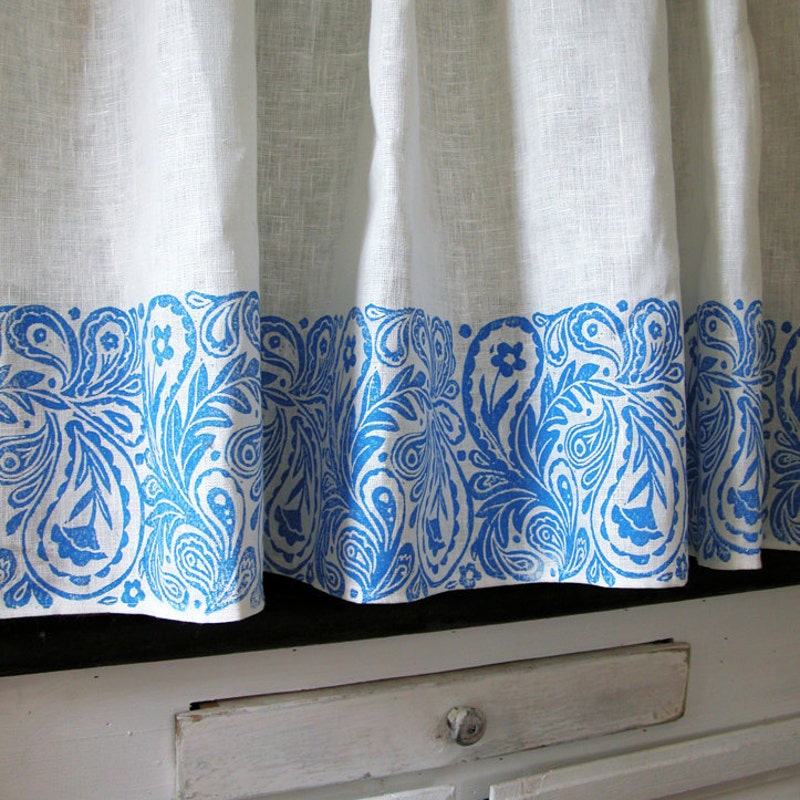 French Cafe Curtains - Etsy