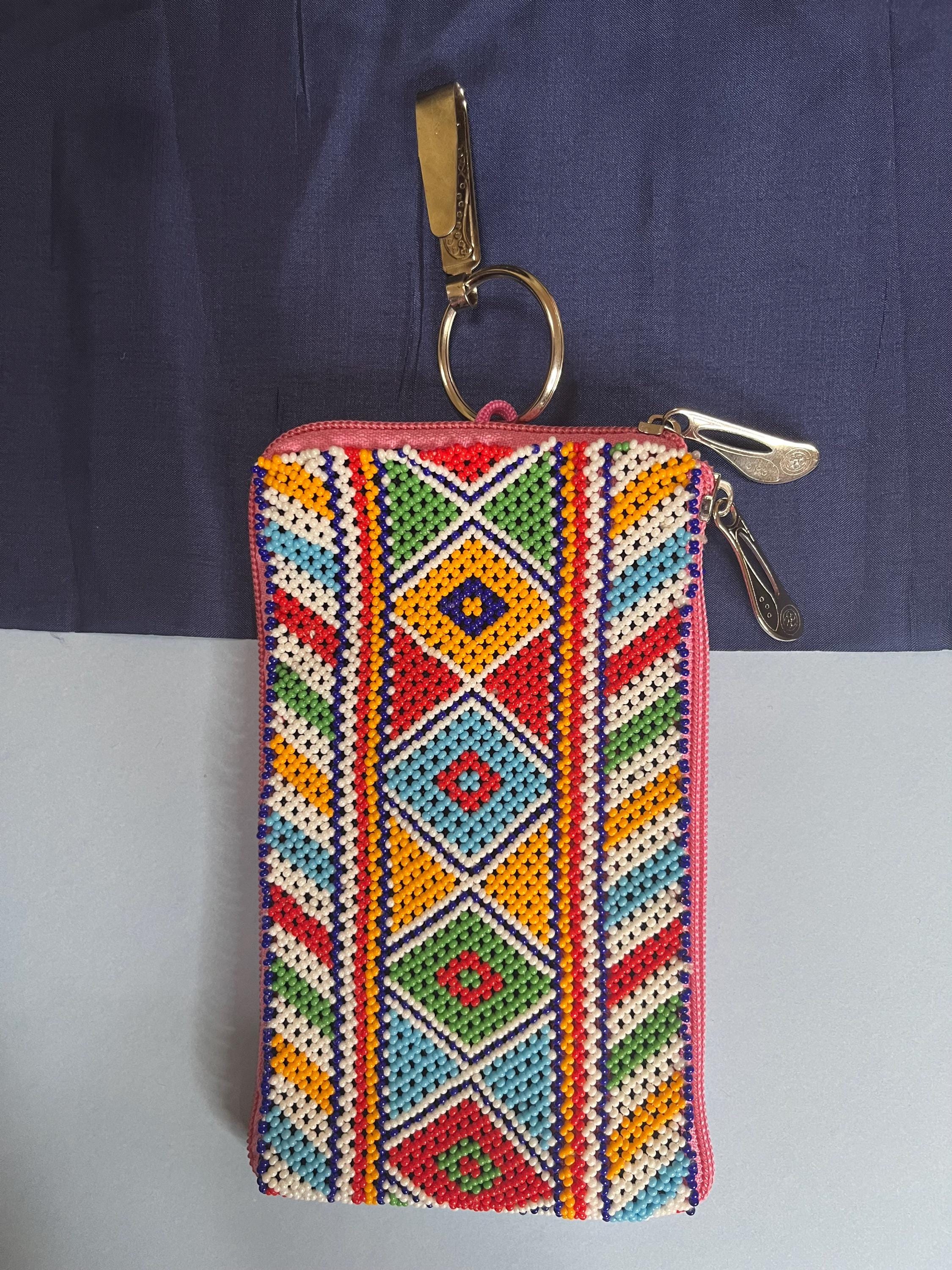 Handmade Beaded Purse/clutch With Waist Clip - Etsy