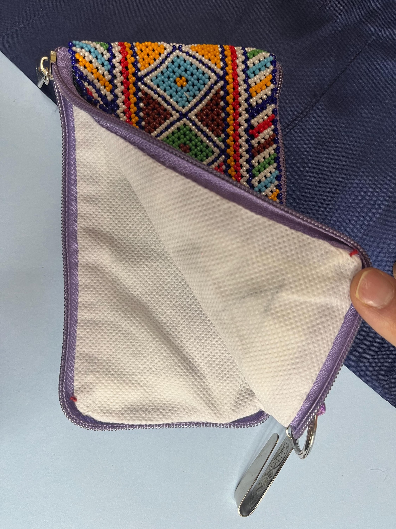Handmade Beaded Purse/clutch With Waist Clip - Etsy