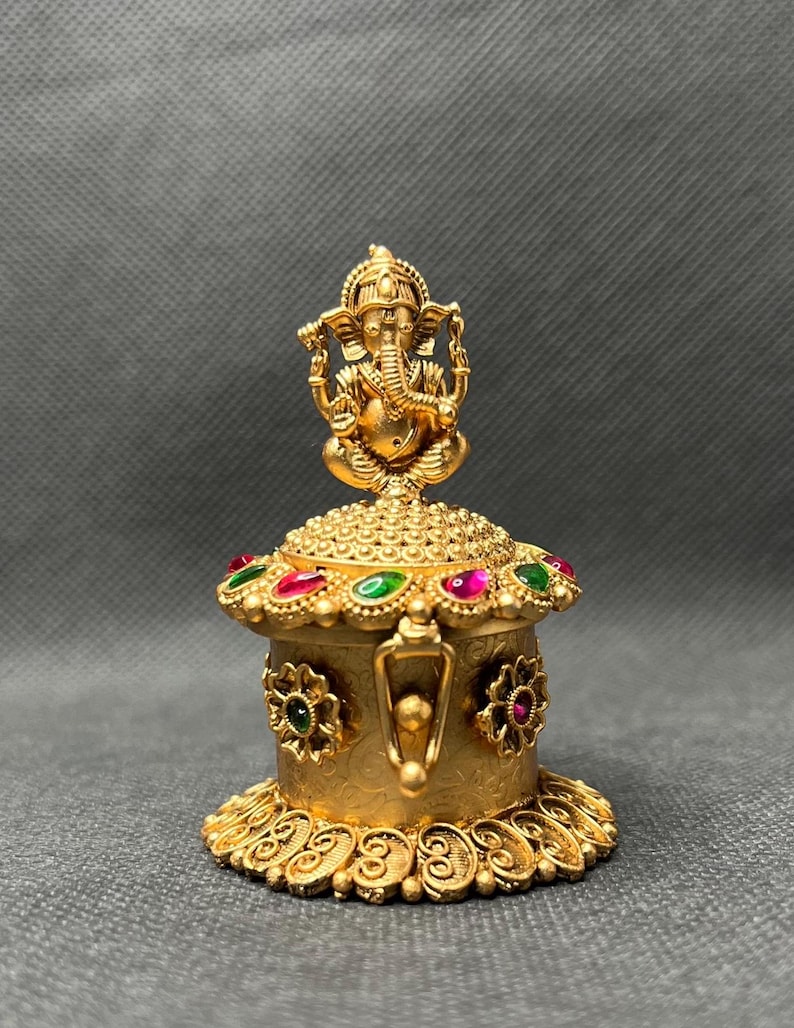 Kumkum Box/sindoor Box/kankavati/wedding Favor/pooja Accessory/indian ...