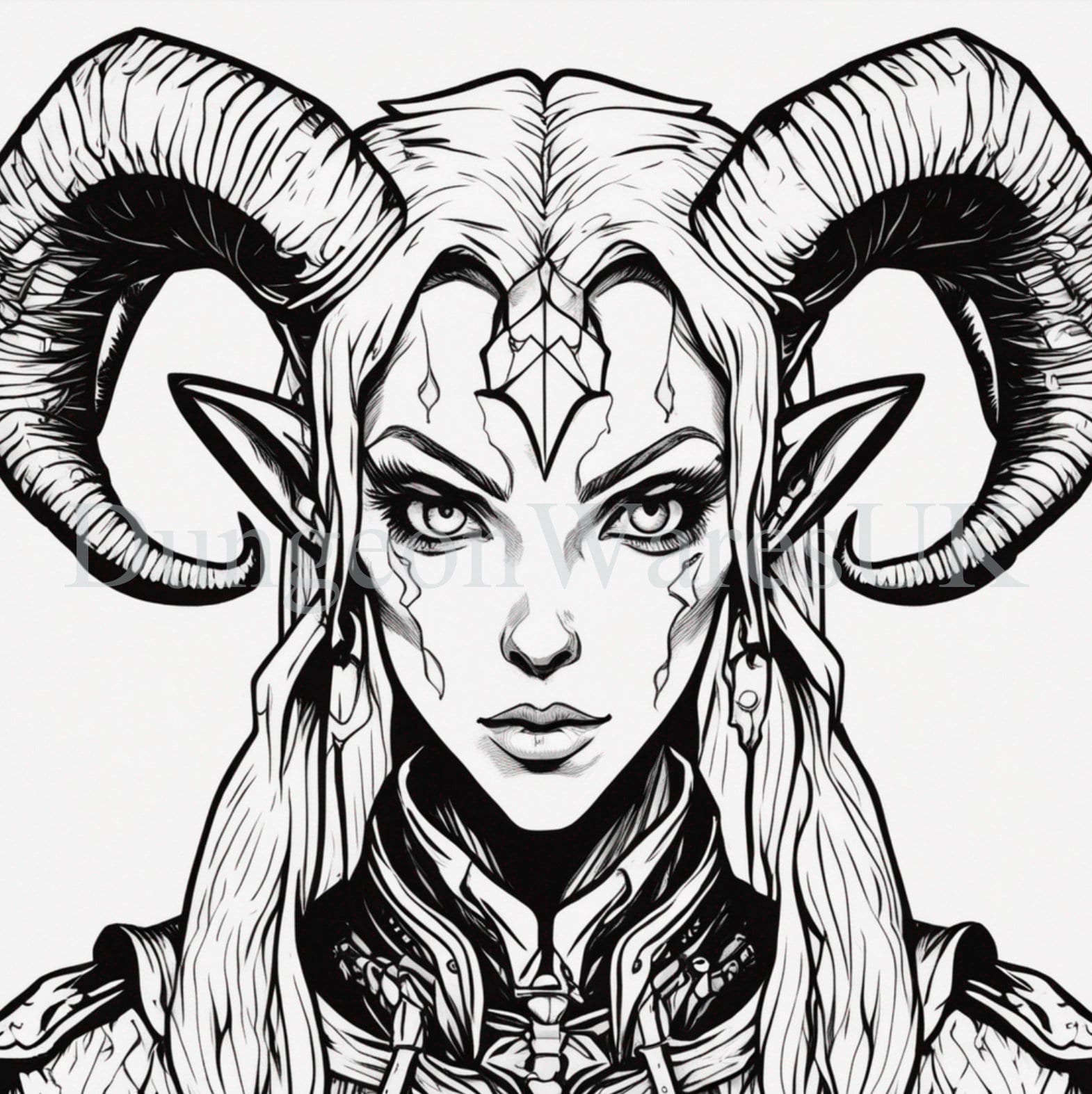 500 Black and White Character Icons for TTRPG - Etsy