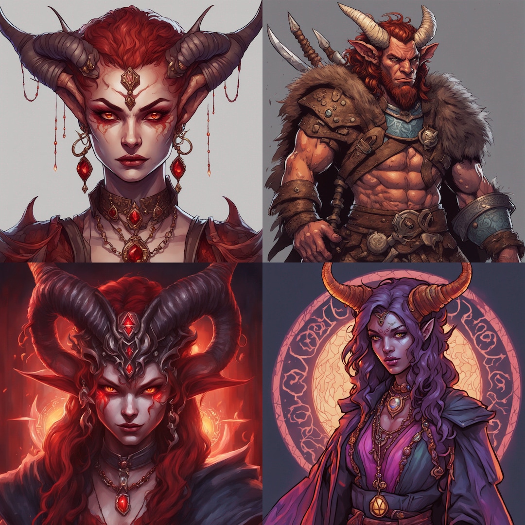 1000+ HD Character Portraits | Thumbnail Icons for DND | All Races ...