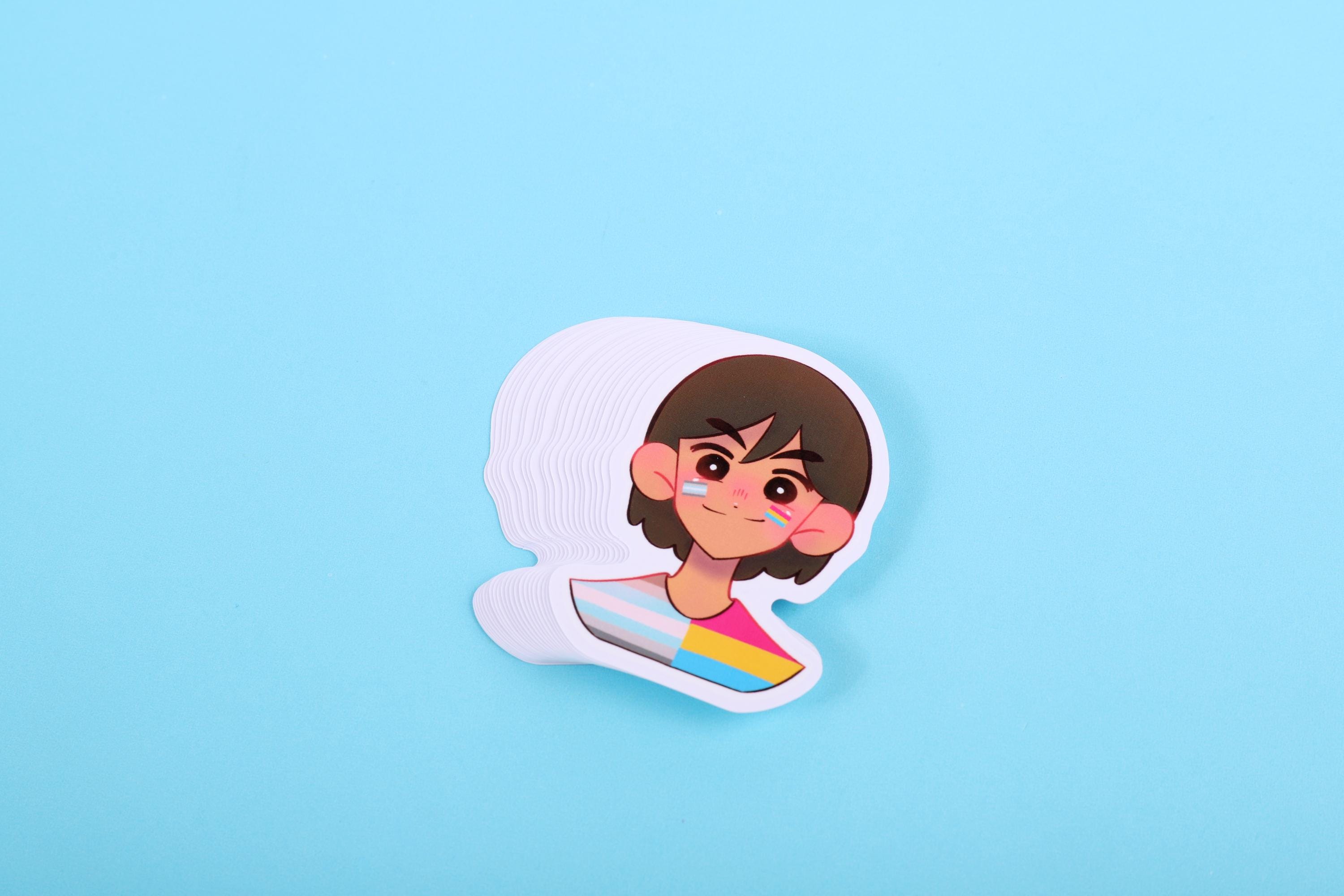 Pride Sticker Collection - Omori Inspired Character Stickers - Etsy