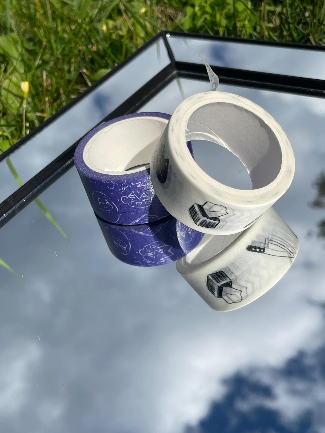 Omori Inspired Washi Tape Game Border Designs - Etsy