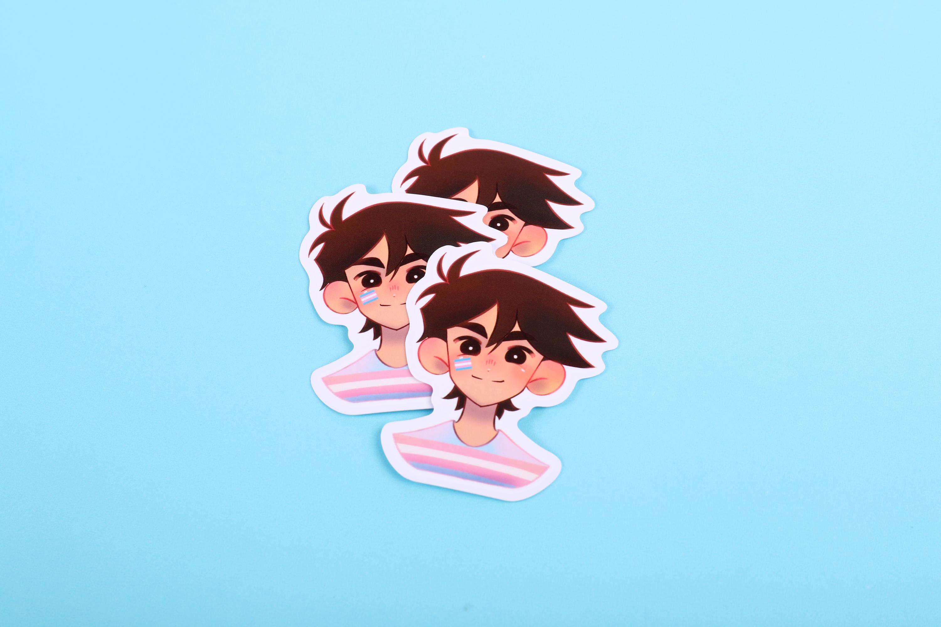 Pride Sticker Collection - Omori Inspired Character Stickers - Etsy