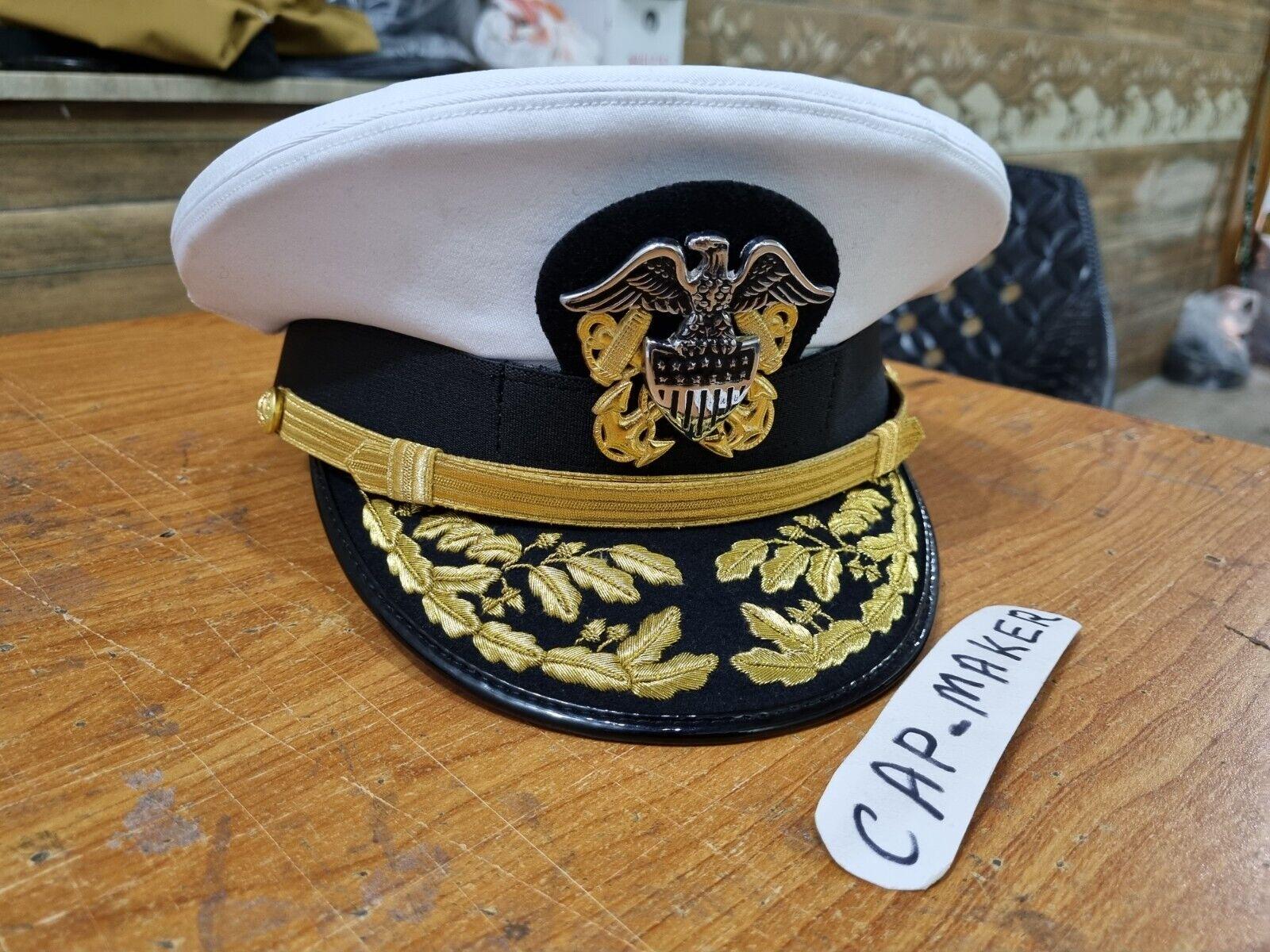 USA Navy Cap - USA Navy Commander Admiral Cap Hat - Etsy