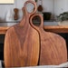 Solid Wood Bread Board, Large & Small Funky Bread Board, Wooden Bread ...