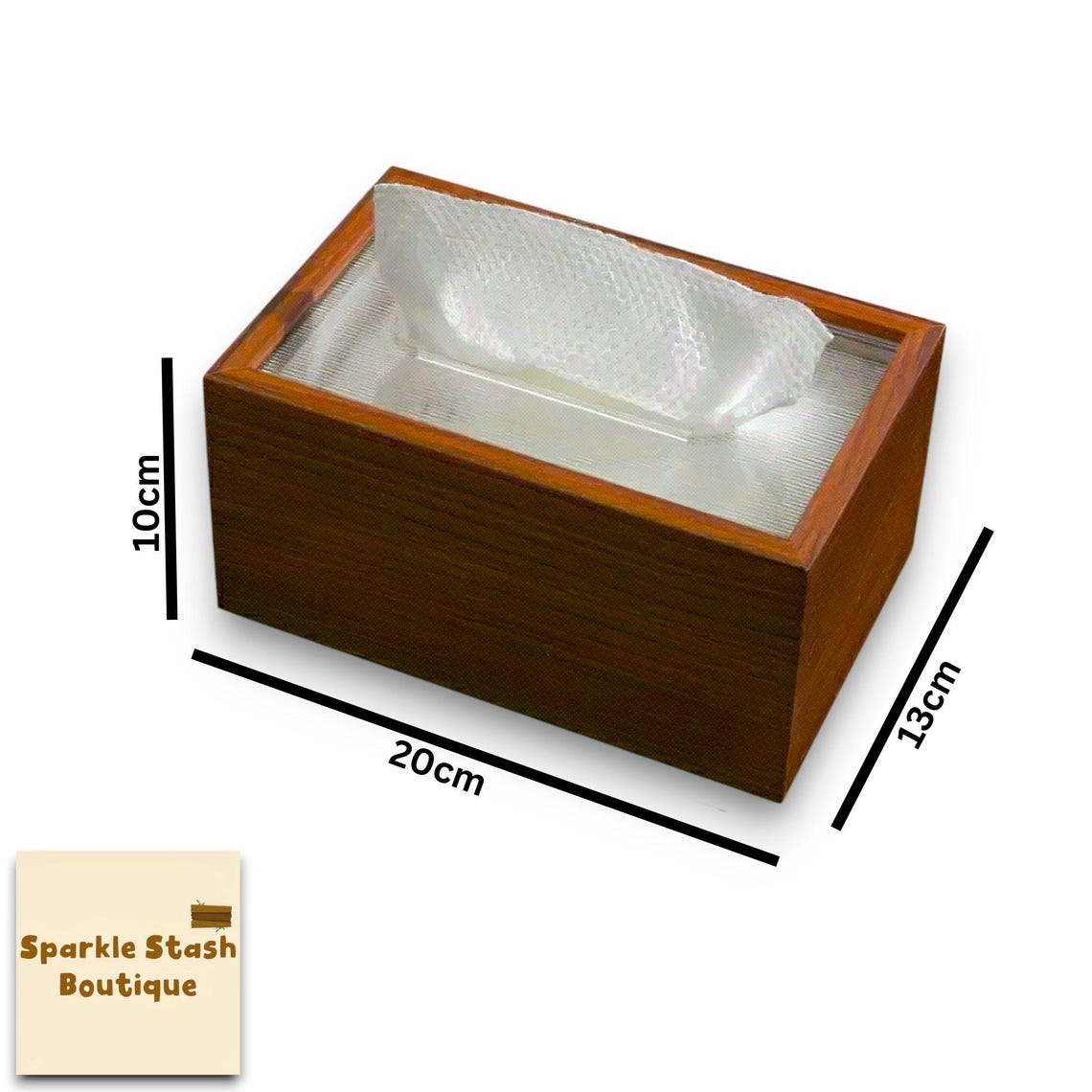 Wooden Tissue Box Holder, Handmade Tissue Box Cover, Artistic Nordic ...