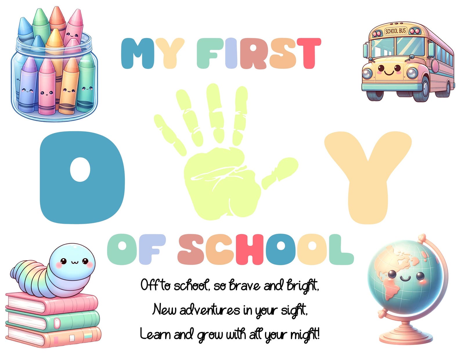 Printable First Day of School Class of 2024 Sign First Day of Shool ...
