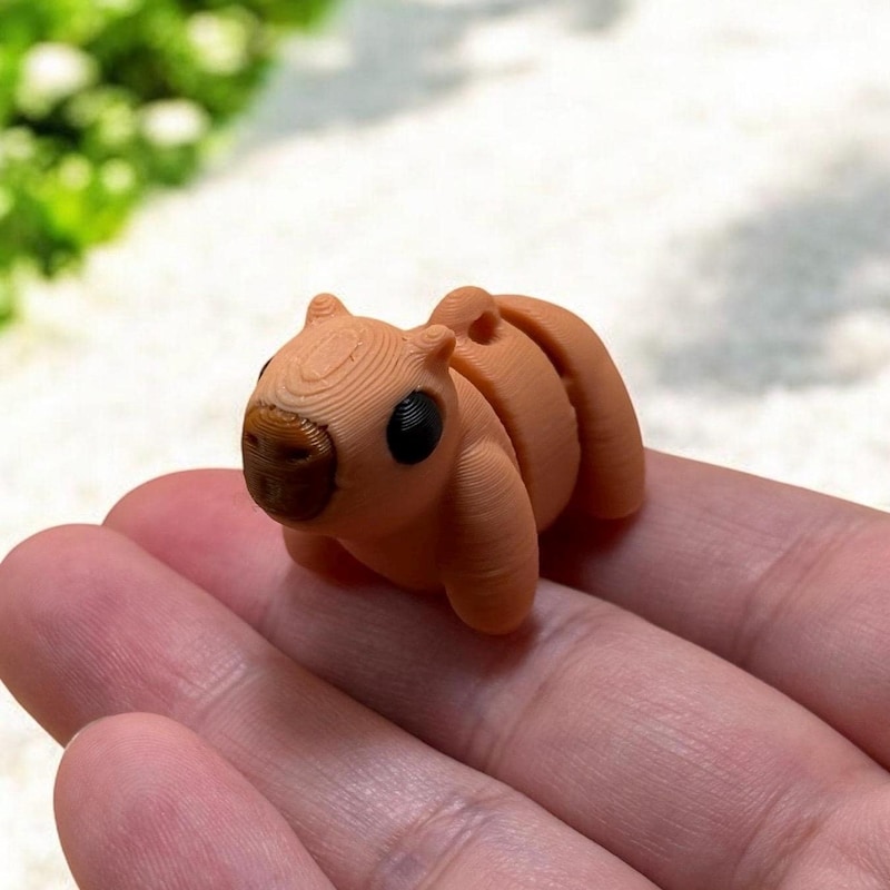Capybara Mini Figurines - Etsy