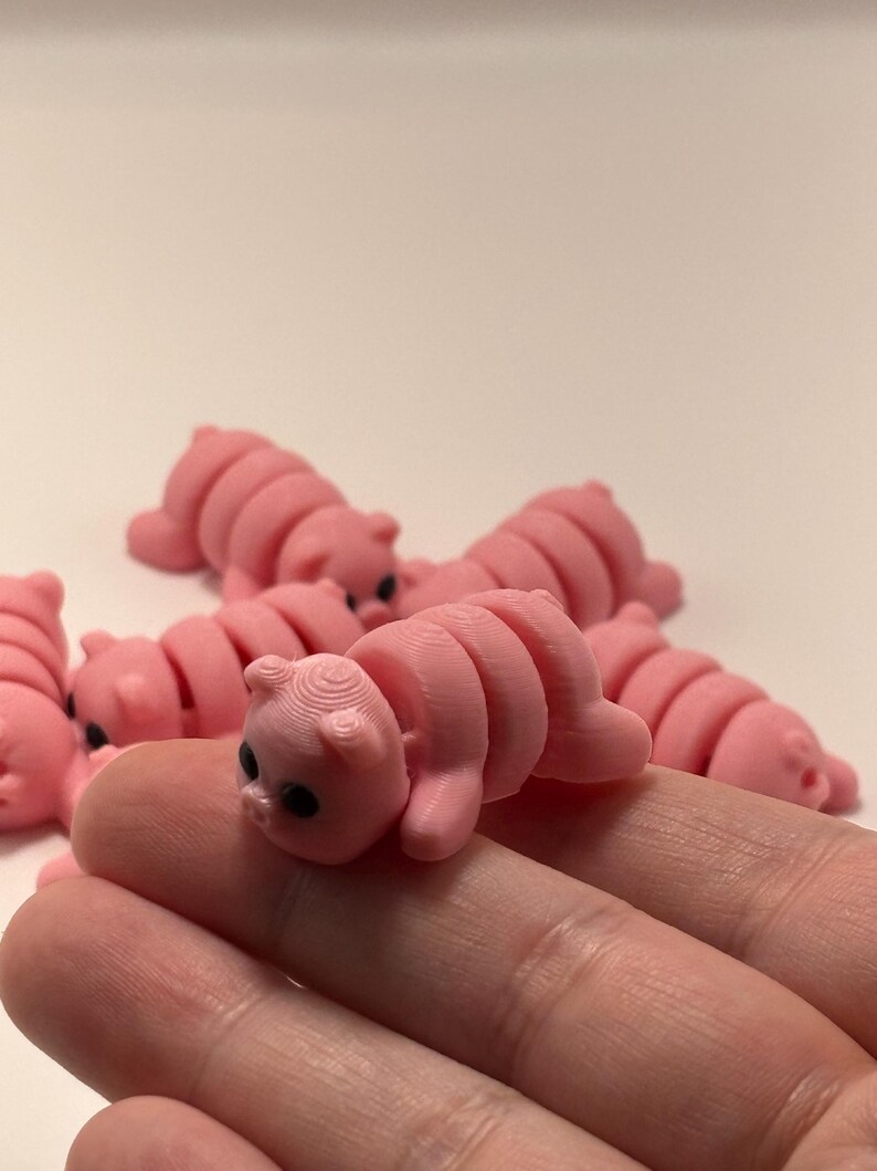 Mini Pig Fidget Toy | Sensory Stress Relief, Stocking Stuffer - Etsy