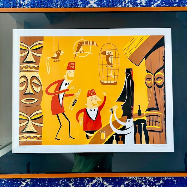 Shag Art - Etsy