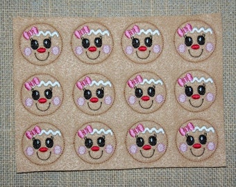 Gingerbread face | Etsy