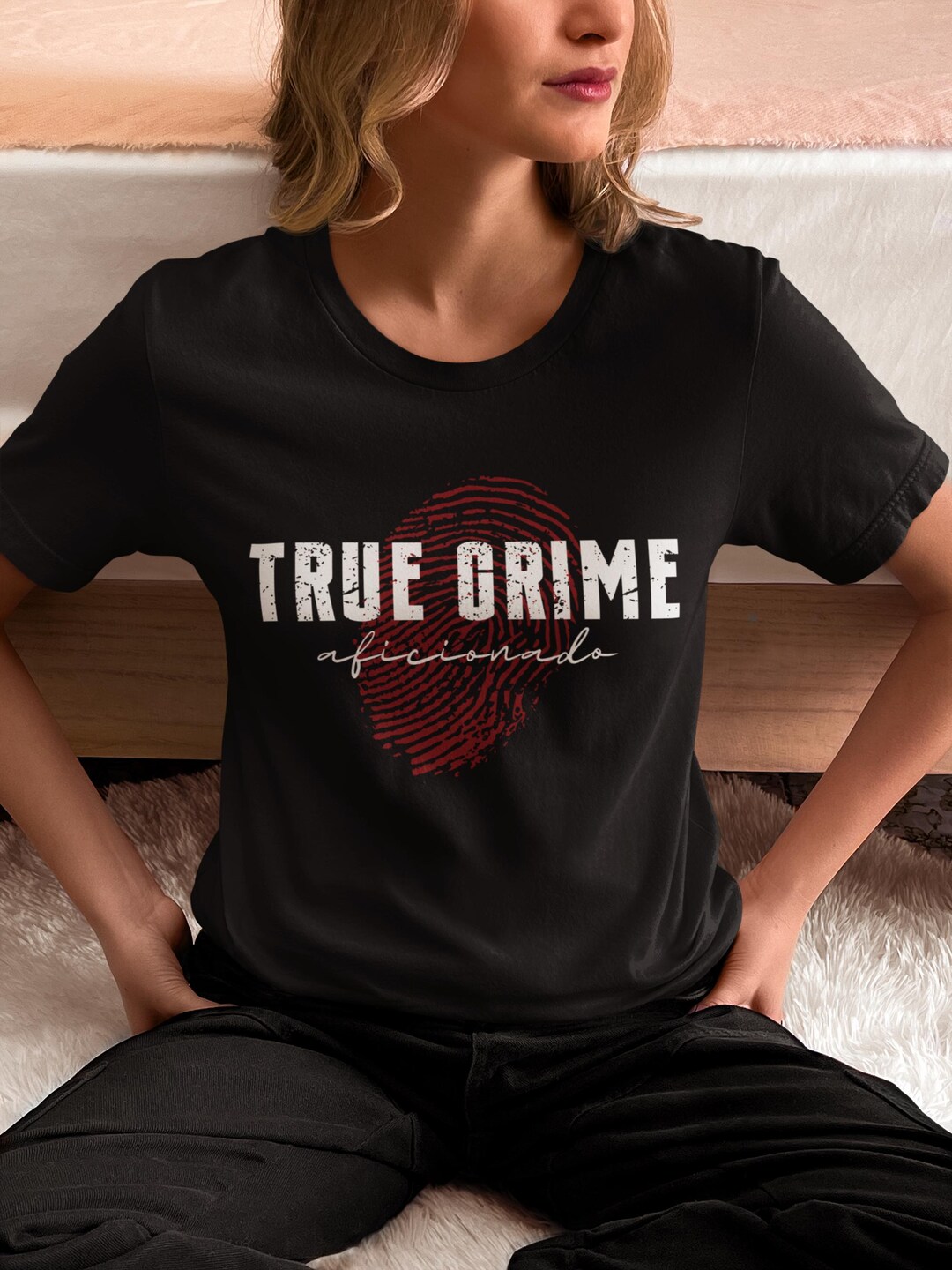True Crime Shirt, True Crime Aficionado Shirt, True Crime T-shirt Gift ...