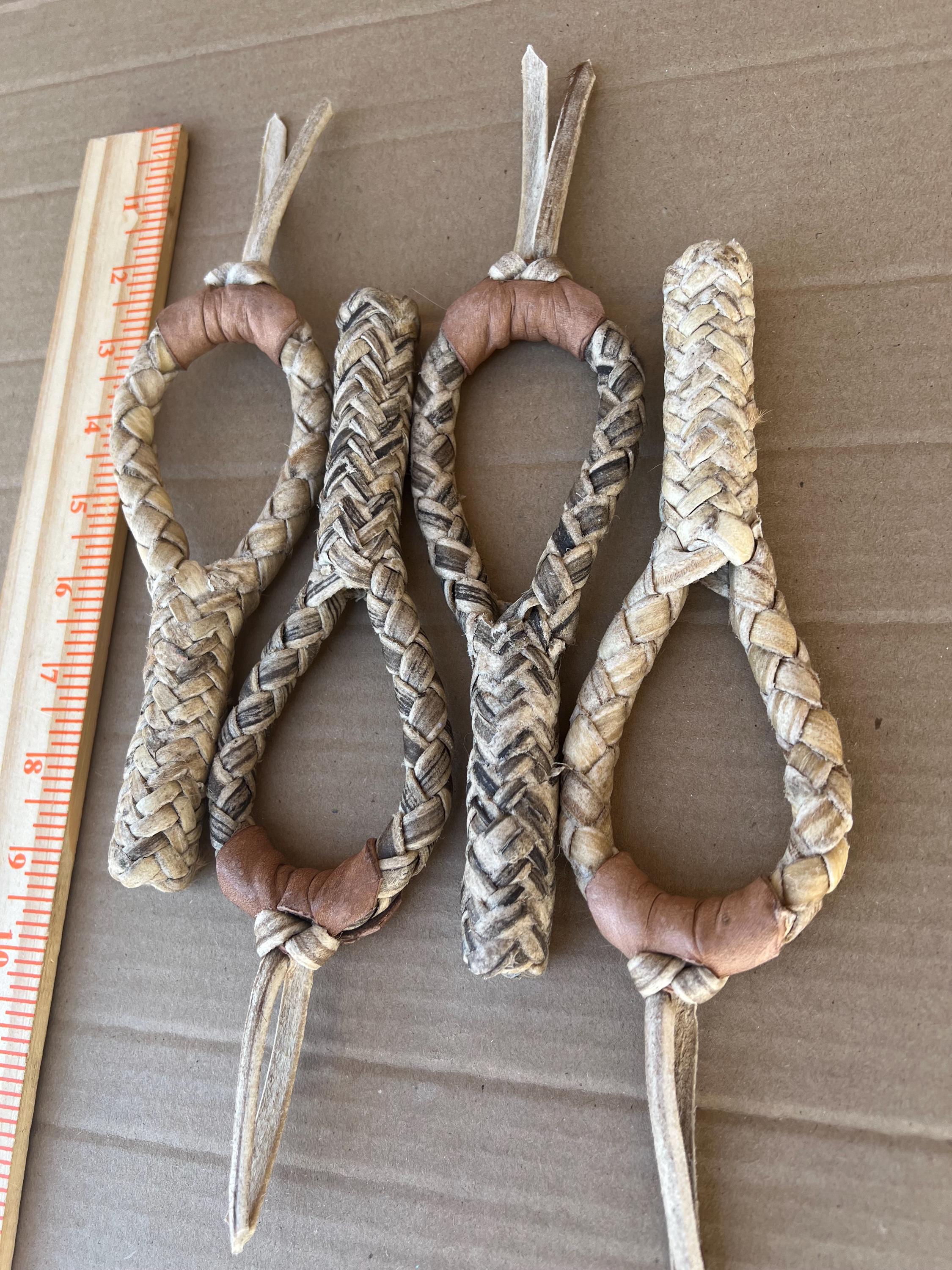 Handmade Rawhide Western Rope Hondo: 3/8" Loop - Etsy