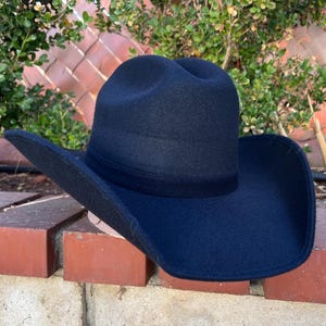 Men's Black Western Cowboy Hat: Rodeo Texana Vaquera - Etsy