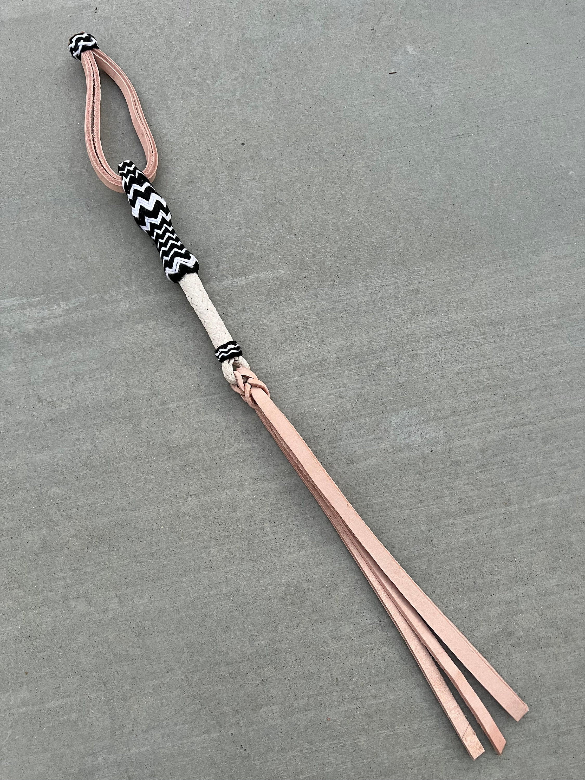 Hand Braided Leather Horse Quirt: Western Horse Tack (30 Inches) - Etsy