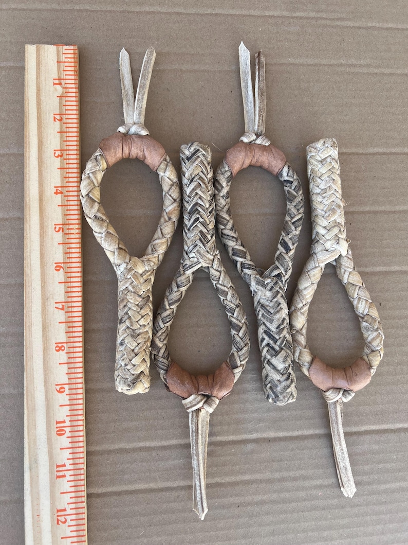 Handmade Rawhide Western Rope Hondo: 3/8" Loop - Etsy