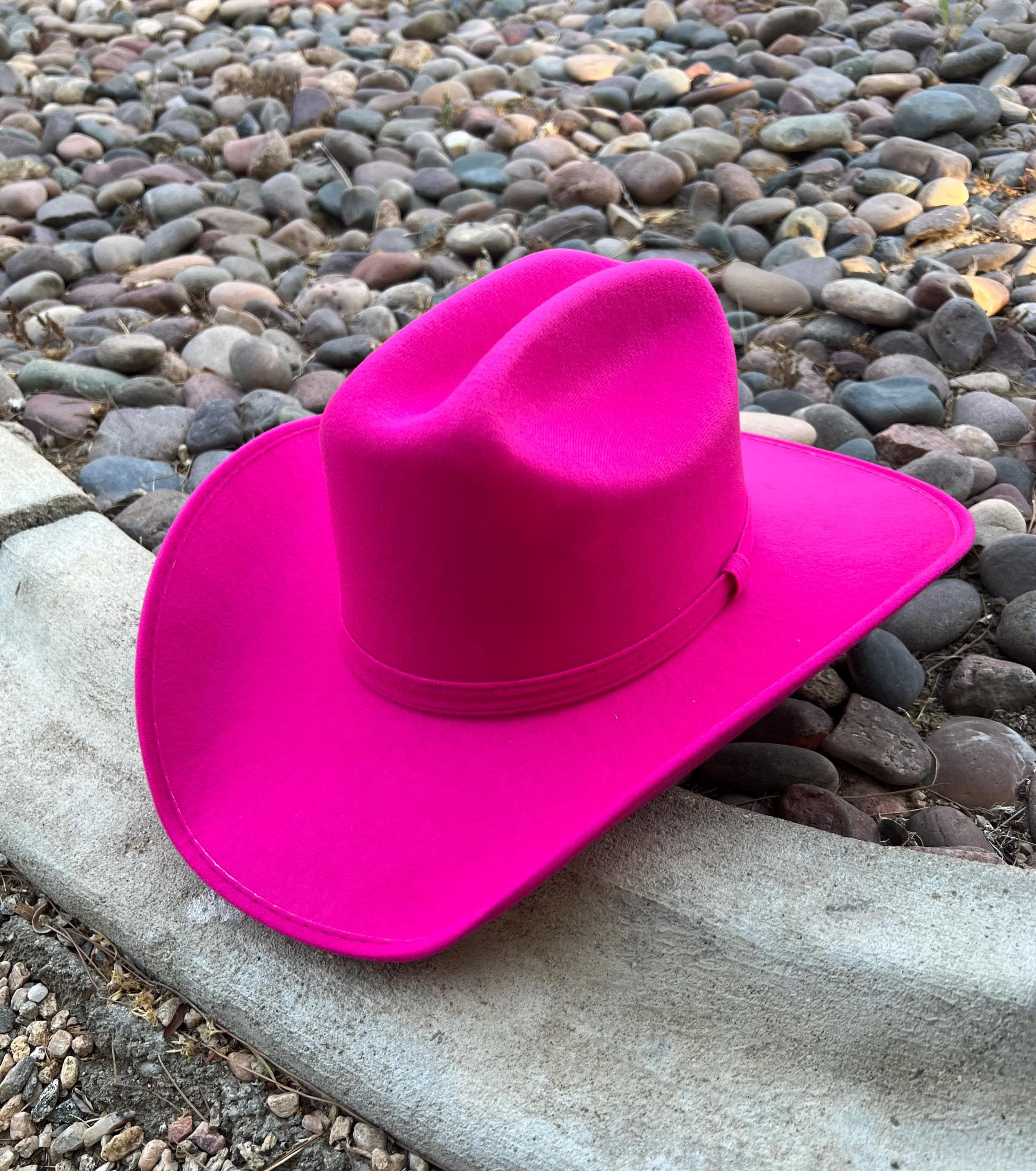 Pink Cowboy Hat: Women's Western Rodeo Hat - Etsy