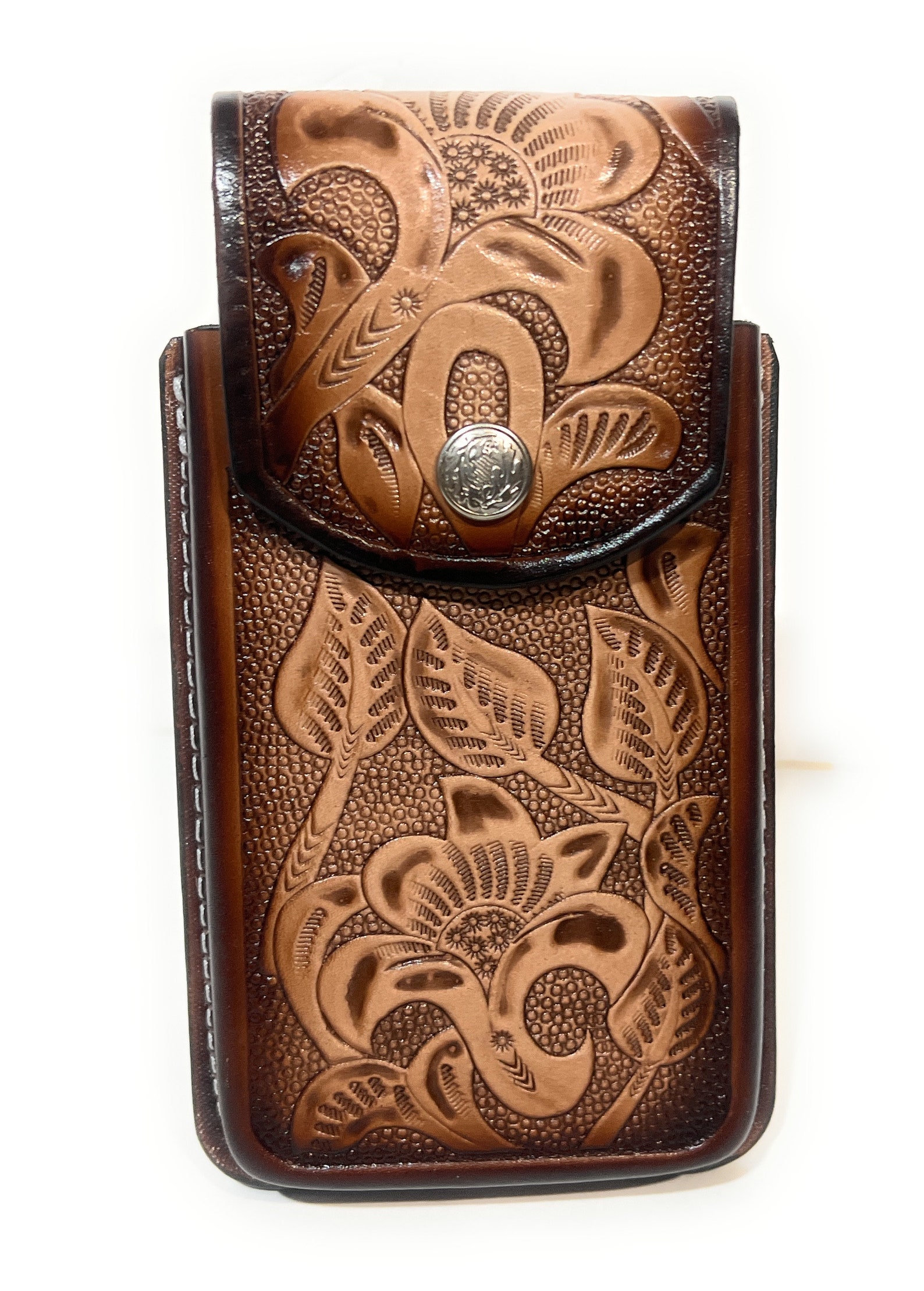 Tulip Leather Western Phone Case: Heavy Duty With Belt Loop - Etsy