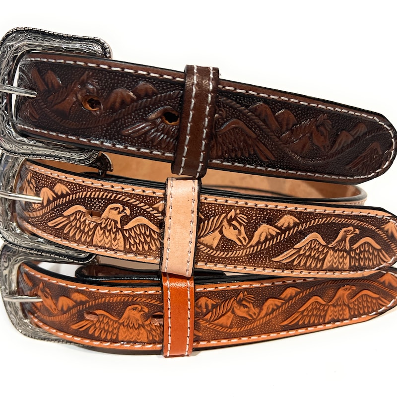 Buckle Belt Horse Old - Etsy