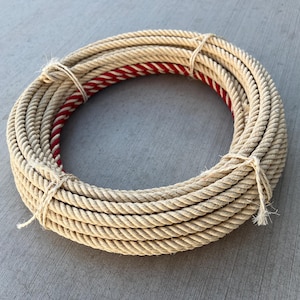 Handmade 68 Ft Ixtle Western Rodeo Rope: Cowboy Lariat Lasso - Etsy