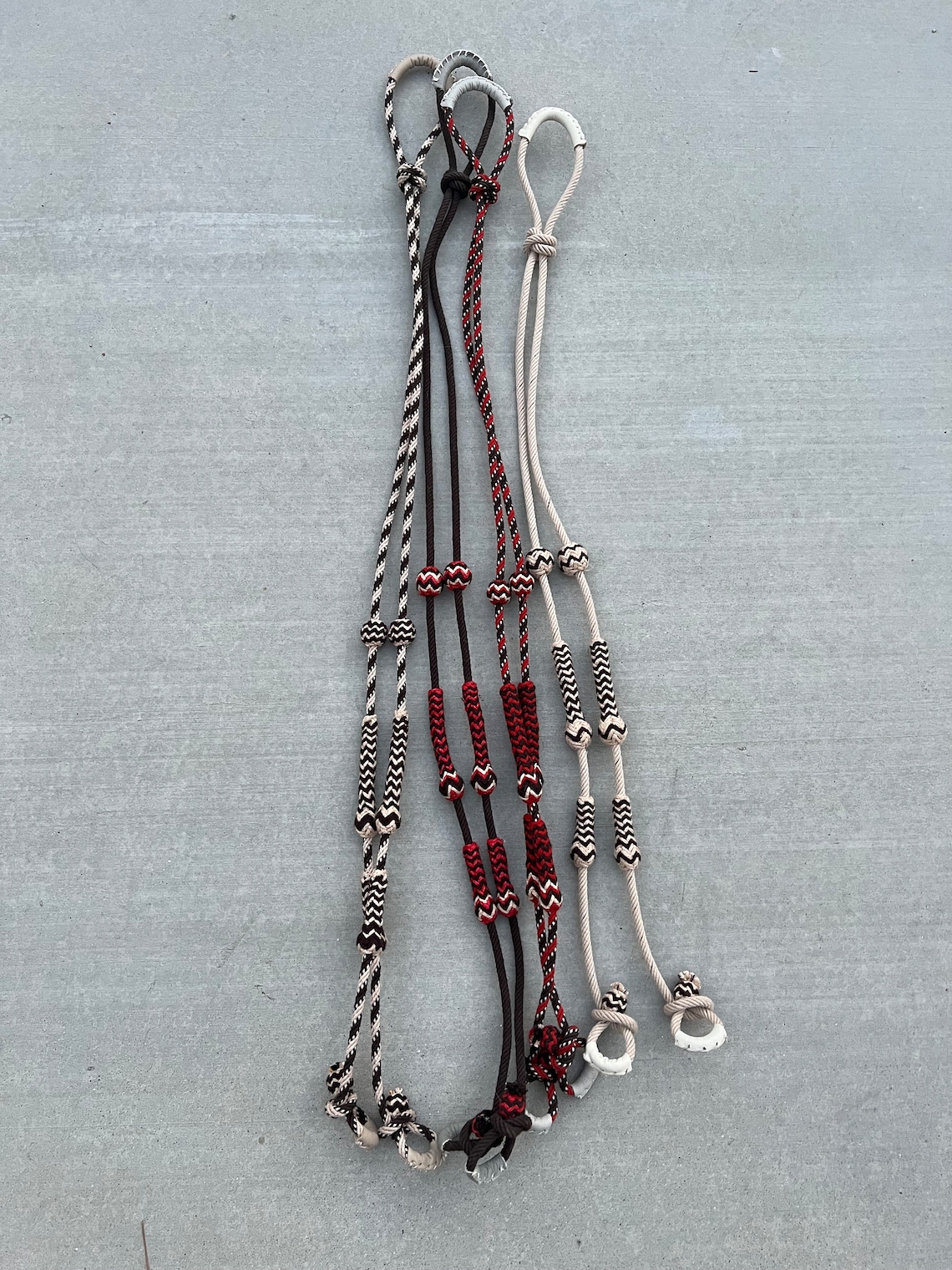 Hand Braided Cotton Horse Reins - Western Saddle Riendas - Etsy