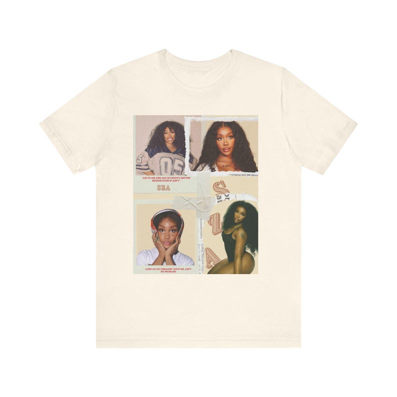 SZA Album Cover, SZA Merch, SZA Aesthetic Tee, Music Fans Shirt, Gift ...