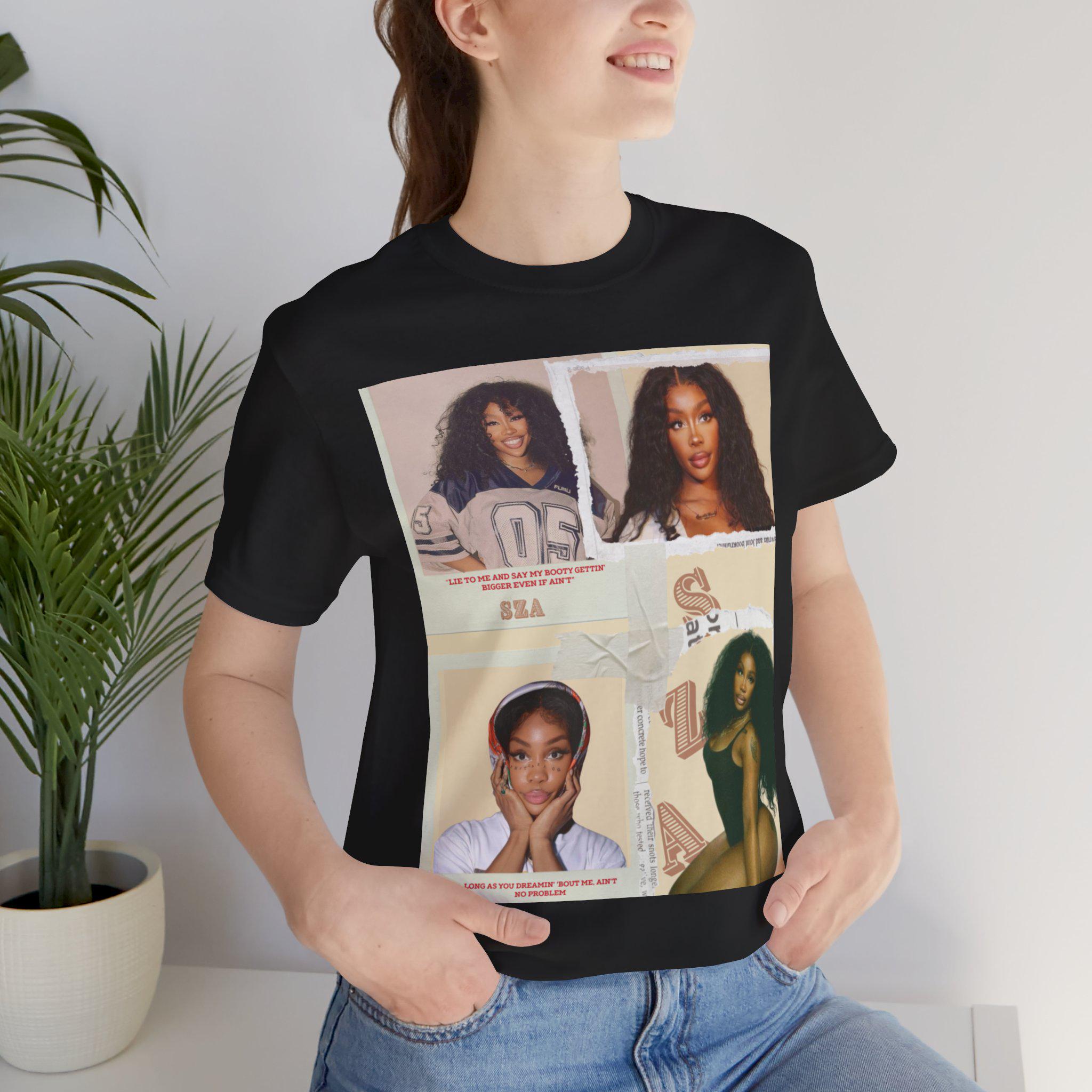 SZA Album Cover, SZA Merch, SZA Aesthetic Tee, Music Fans Shirt, Gift ...
