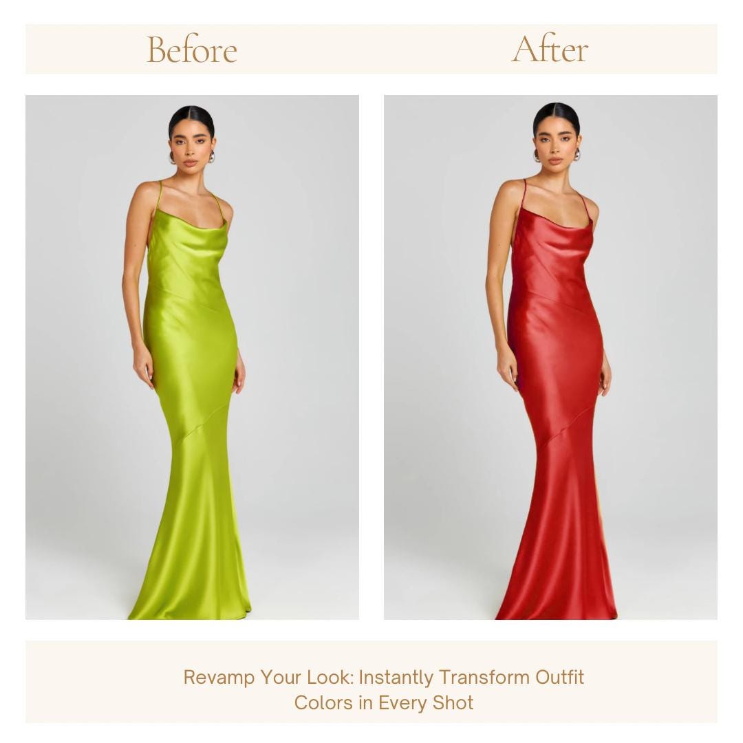 Clothing Color Change Editing Service | Professional Photo Enhancement ...