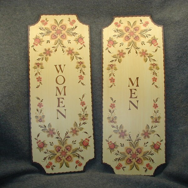 Restroom Sign - Etsy
