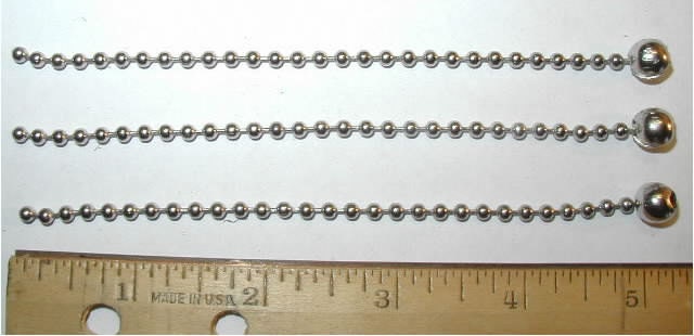 Bead Chain Light Fixture