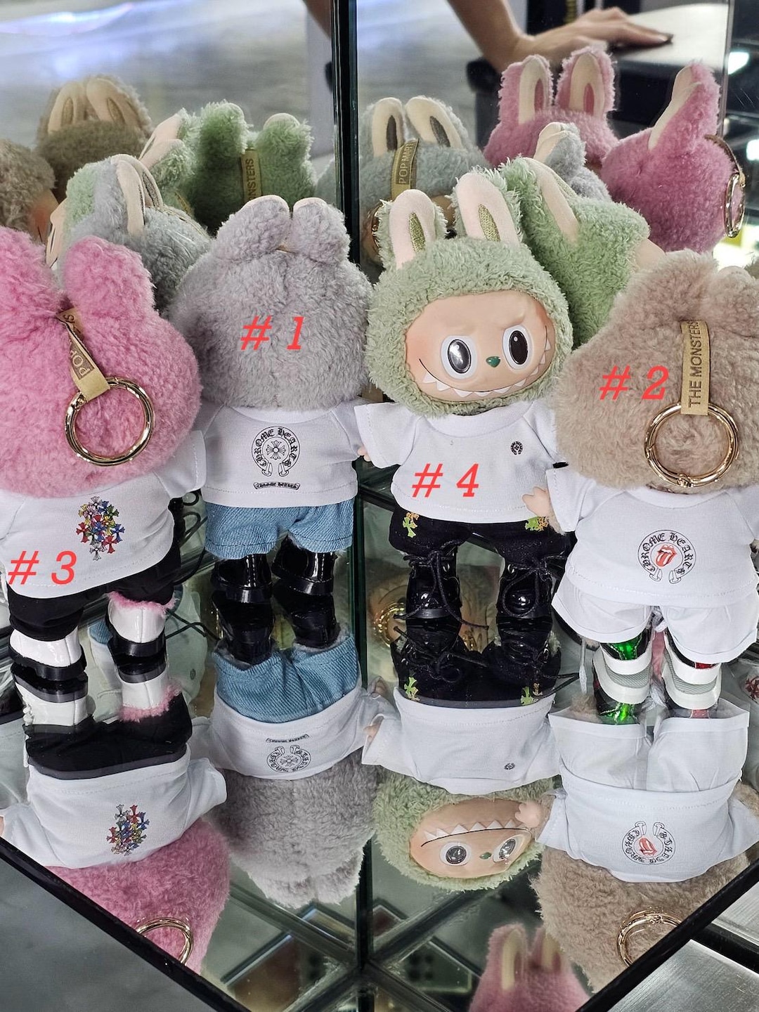 Labubu Macaron CH Streetwear Outfits - Etsy