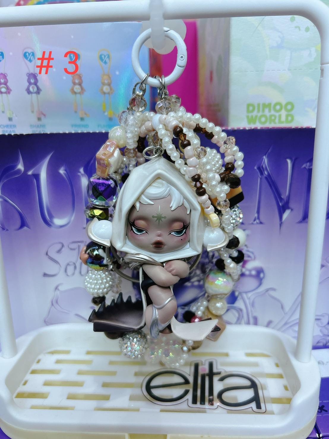 Pop Mart Skullpanda the Sound Series Keychain - Etsy