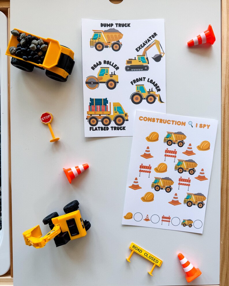 Construction Printables | Construction Kids Activity | Construction I ...