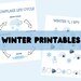 Snow Life Cycle | Snowflake Printable | Winter Kids Activity | Winter I ...