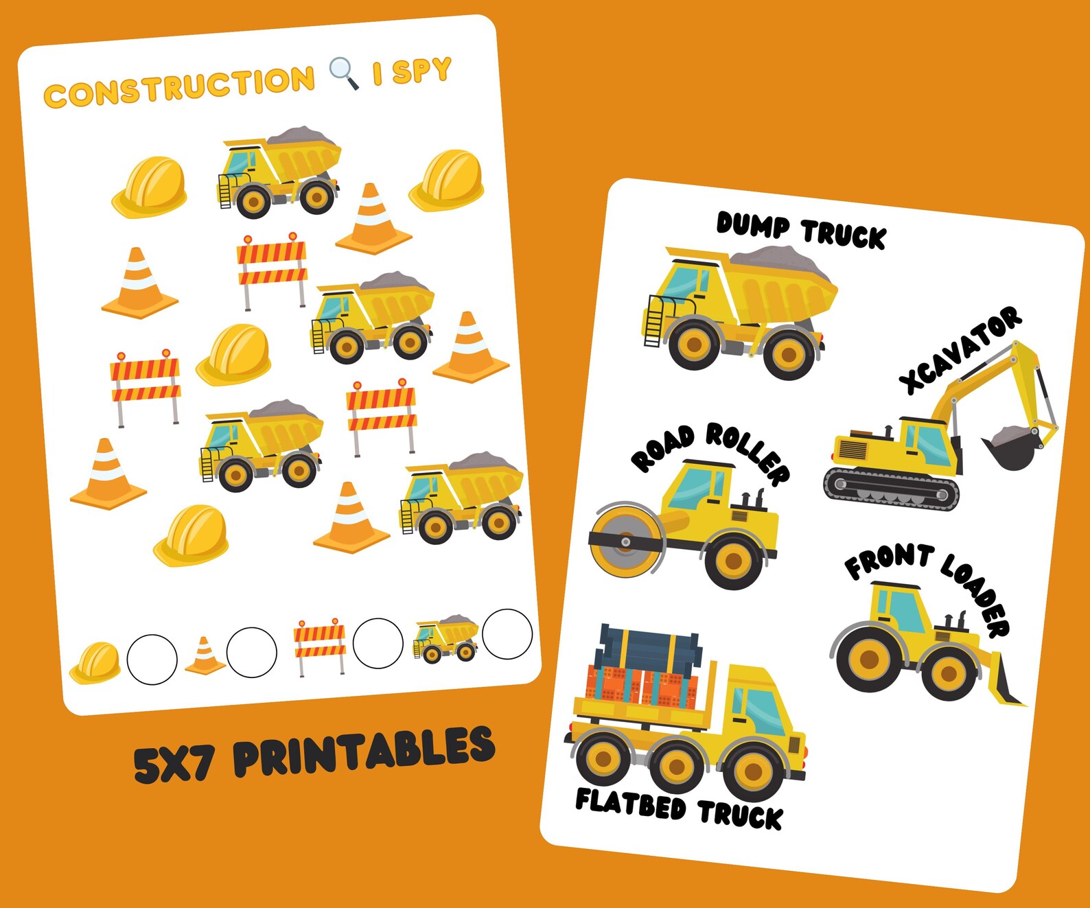 Construction Printables | Construction Kids Activity | Construction I ...