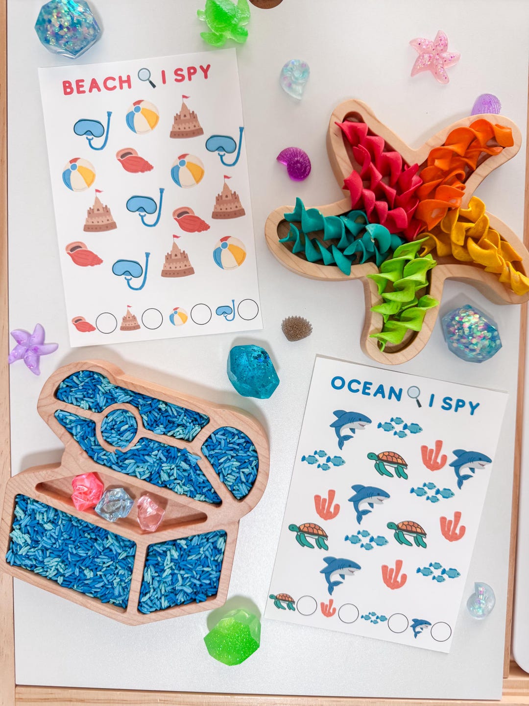 Ocean & Beach I Spy Game: Fun Seek and Find Activity (printable) - Etsy
